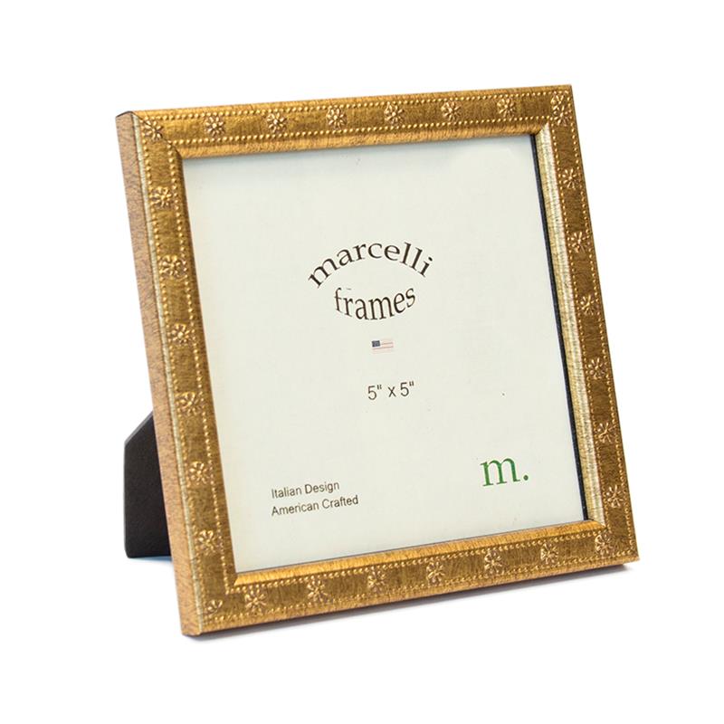 Marcelli 5 x 5 gold ready made picture frame - style 100755 – Frame It ...