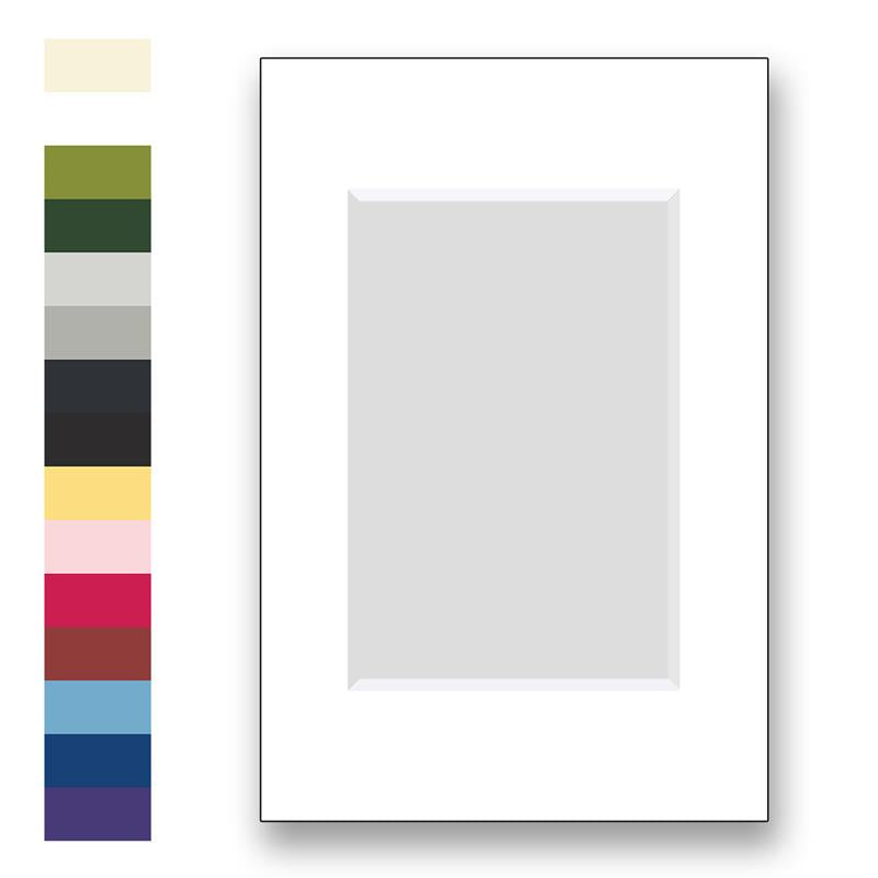 Archival Matting 12x18 with One Opening - in colors – Frame It Waban ...
