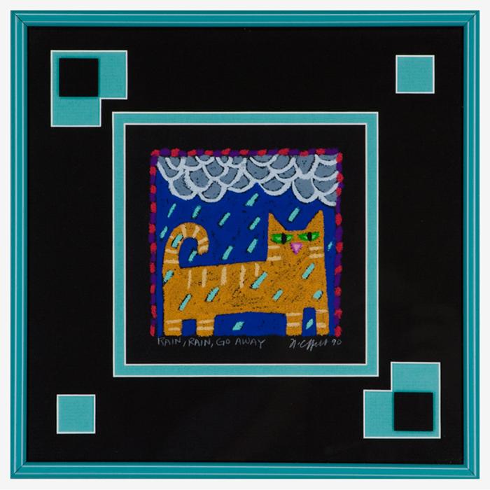 "Rain, Rain, Go Away" by Nancy Coffelt – Frame It Waban Gallery