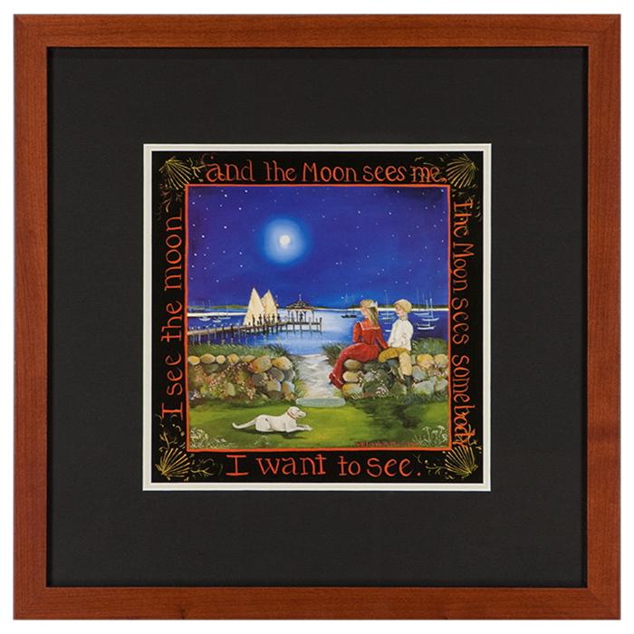 "I See the Moon and the Moon Sees..." by Elizabeth Mumford – Frame It ...
