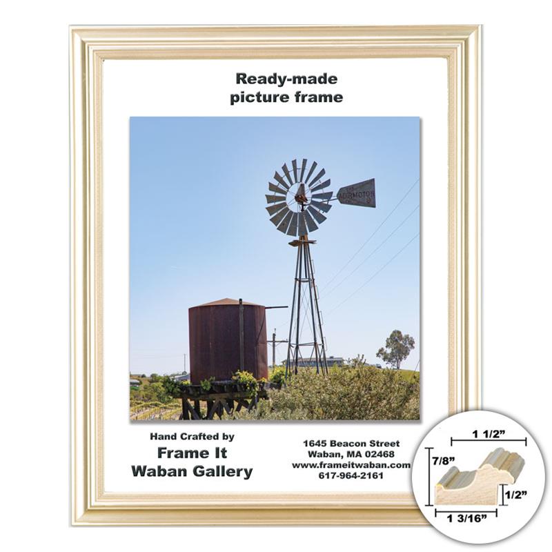 Waban Collection silver 8x10 picture frame - style 311 – Frame It Waban ...
